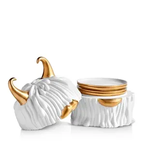 L'Objet Haas Lynda Box & 4 Mini Plates Limited Edition Of 500