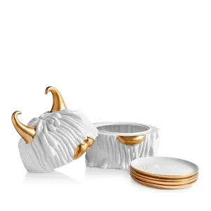 L'Objet Haas Lynda Box & 4 Mini Plates Limited Edition Of 500