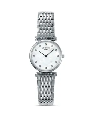 LONGINES Longines La Grande Classique Watch, 24mm Silver