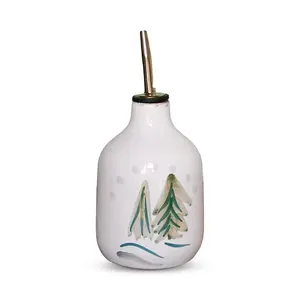 LA GABBIANELLA Cortina Oil Jar, Winter Trees - No Color