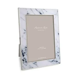 ADDISON ROSS Marble Frame, 4 X 6 - White