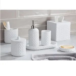ROSELLI Quilted Wastebasket