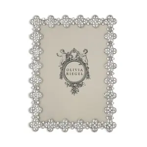 OLIVIA RIEGEL Pave Clover 5 X 7 Frame