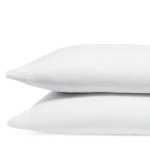 MATOUK Bergamo Pillow Case, Standard Pair - White