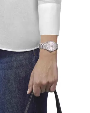 TISSOT Chemin Des Tourelles Powermatic 80 Watch - Silver
