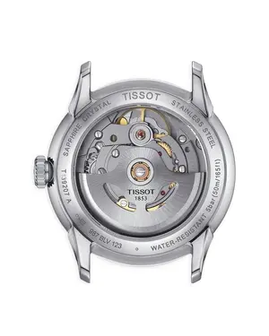 TISSOT Chemin Des Tourelles Powermatic 80 Watch - Silver