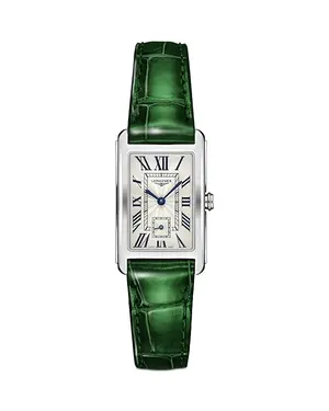 LONGINES Dolce Vita Watch, 23mm X 37mm - White/green