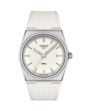TISSOT Prx 40mm Strap Watch - White