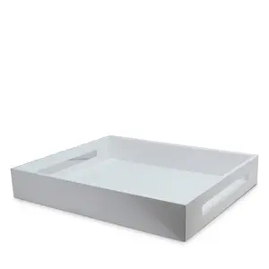 ADDISON ROSS Lacquered Serving Tray - White