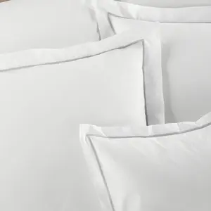 MATOUK Bergamo Pillow Case, King Pair - Silver