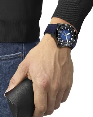 TISSOT Seastar 2000 Professional Watch, 46mm - Blue/blue