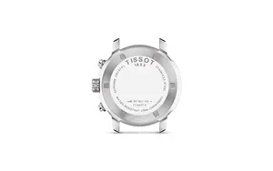 TISSOT Chronograph Watch 43mm - Blue/silver