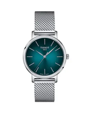 TISSOT Everytime Desire Watch, 34mm - Green/silver