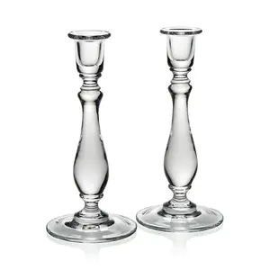 WILLIAM YEOWARD CRYSTAL William Yeoward Meryl Candlesticks, Set Of 2 - Clear