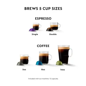 NESPRESSO Vertuoplus Deluxe De'longhi, Classic