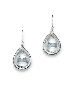 Ippolita Sterling Rock Candy Teardrop Earrings - Silver