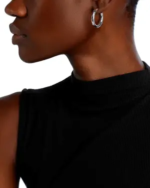 Ippolita Sterling Glamazon Hoop Earrings
