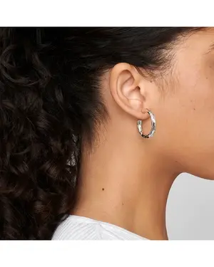 Ippolita Sterling Glamazon Hoop Earrings