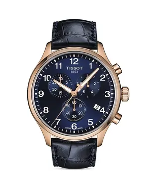 TISSOT Chronograph Watch 45mm - Blue