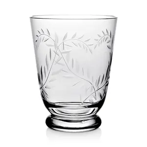 WILLIAM YEOWARD CRYSTAL Jasmine Footed Double Old-fashioned Tumbler - Clear