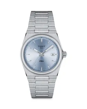 TISSOT Prx 35mm Watch - Light Blue/silver