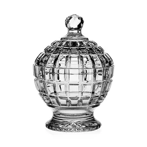 WILLIAM YEOWARD CRYSTAL William Yeoward Eugenie Covered Bonbonniere - Clear