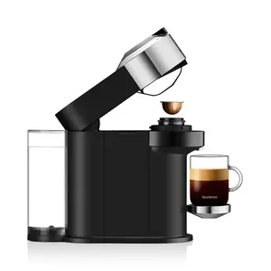 NESPRESSO Vertuo Next Deluxe De'longhi With Aeroccino Milk Frother, Pure