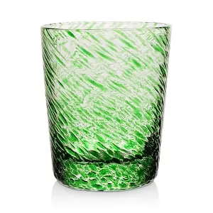 WILLIAM YEOWARD CRYSTAL Vanessa Old Fashioned Glass - Green