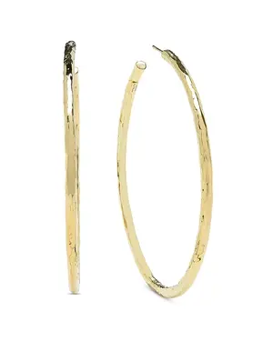 Ippolita Classico Hammered Extra Large Hoop Earrings - Gold