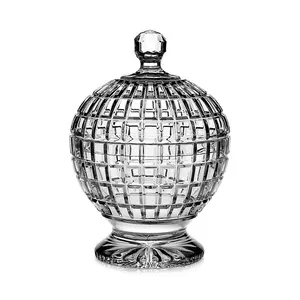 WILLIAM YEOWARD CRYSTAL Eugenie Covered Centerpiece, 12 - Clear