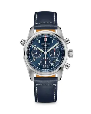 LONGINES Spirit Chronograph 42mm Watch - Blue