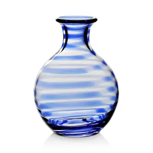 WILLIAM YEOWARD CRYSTAL Bella Magnum Carafe/vase - Blue