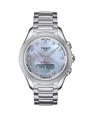 TISSOT T-touch Solar Watch, 39.5mm - Gray/silver