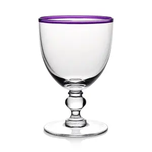 WILLIAM YEOWARD CRYSTAL Siena Water Glass - Amythest
