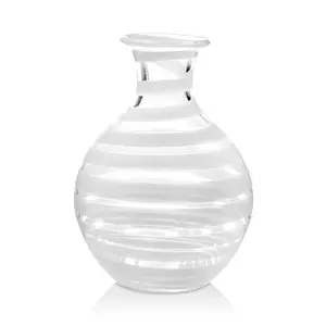 WILLIAM YEOWARD CRYSTAL Bella Bottle Carafe/vase - White