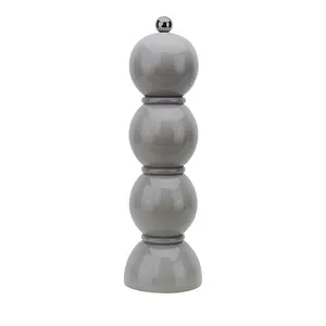 ADDISON ROSS Bobbin Lacquered Salt Or Pepper Mill Grinder - Chiffon