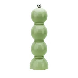 ADDISON ROSS Bobbin Lacquered Salt Or Pepper Mill Grinder - Sage