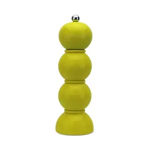 ADDISON ROSS Bobbin Lacquered Salt Or Pepper Mill Grinder - Yellow