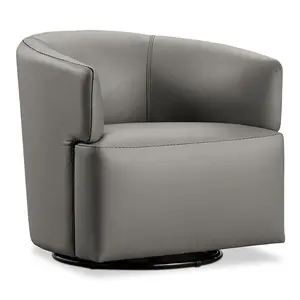 GIUSEPPE NICOLETTI Nicoletti Capri Swivel Chair Exclusive - Bull Tortora
