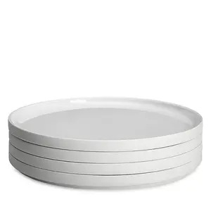 DEGRENNE PARIS L'econome Starck Plates, Set Of 4 - White