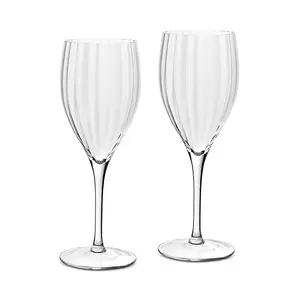 WILLIAM YEOWARD CRYSTAL American Bar Corinne Wine Glass, Pair - Clear