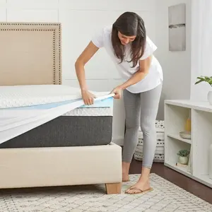 SEALY 2 Memory Foam Topper With Cover, Queen
