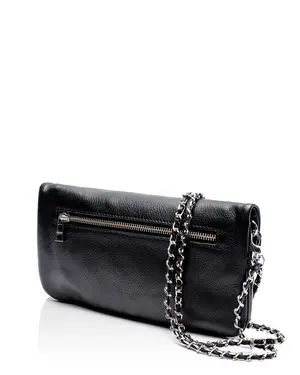 Zadig&Voltaire Rock Leather Shoulder Bag - Noir