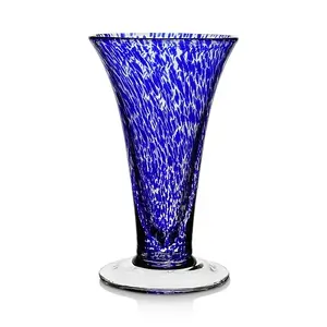 WILLIAM YEOWARD CRYSTAL Vanessa Vase, 9 - Blue