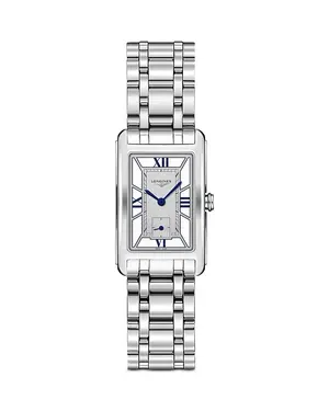 LONGINES Dolcevita 23mm X 37mm Watch - White/silver