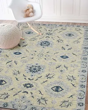 AMER RUGS Romania Newburg Area Rug, 8' X 10 - Mist