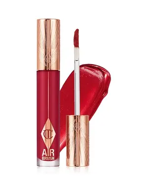 Charlotte Tilbury Airbrush Flawless Matte Liquid Lip Blur 0.22 Oz. Ruby Blur (ruby Red)