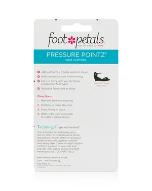 FOOT PETALS Pressure Pointz Technogel Cushions