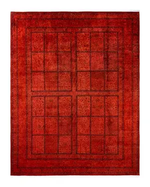 Bloomingdale'S Fine Vibrance M1550 Area Rug, 9'1 X 12'4 - Orange
