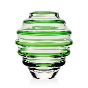 WILLIAM YEOWARD CRYSTAL Circe Mini Vase - Green